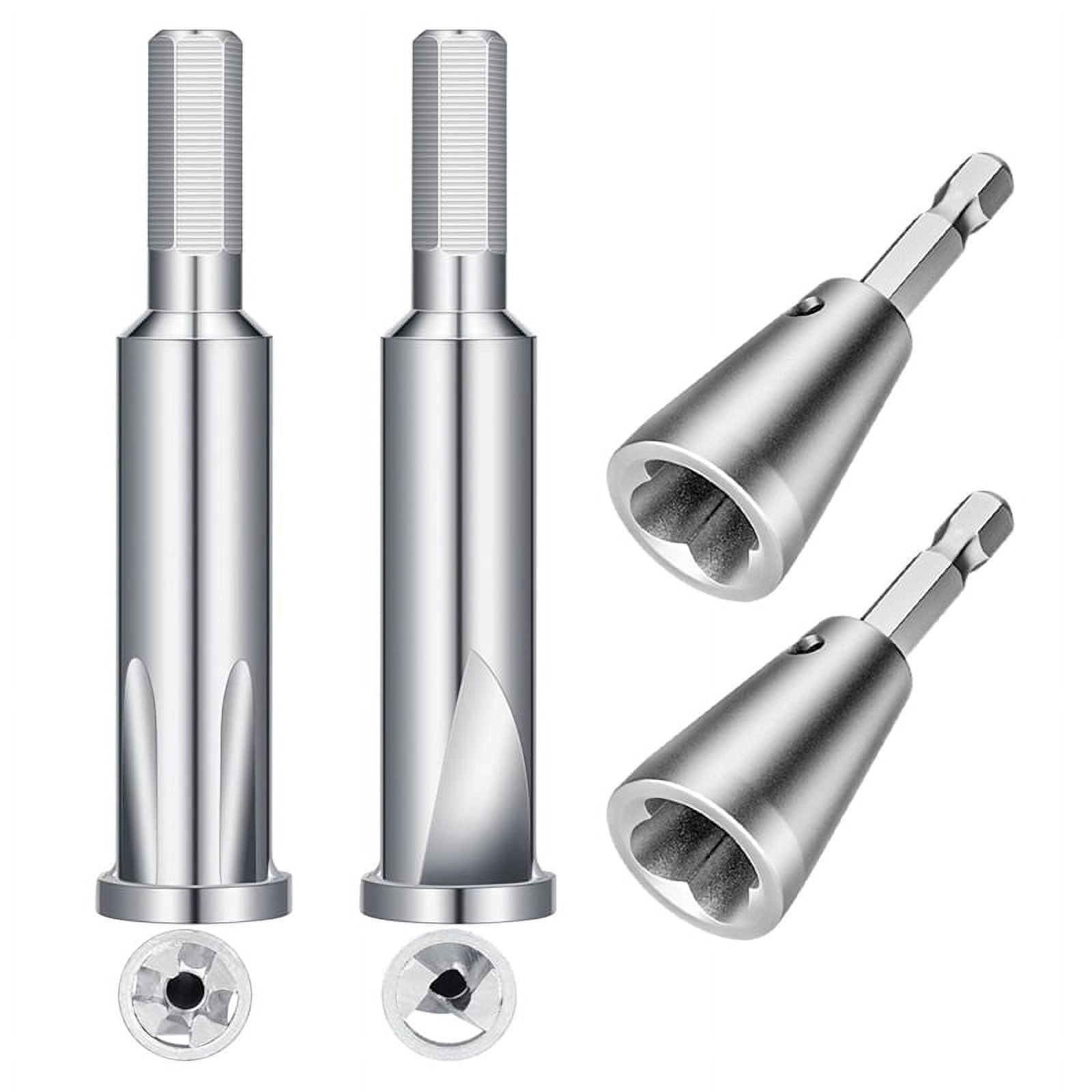 4Pcs Wire Twister Tool for Drill,6mm Wire Twisting Tool and 2-5 Way ...