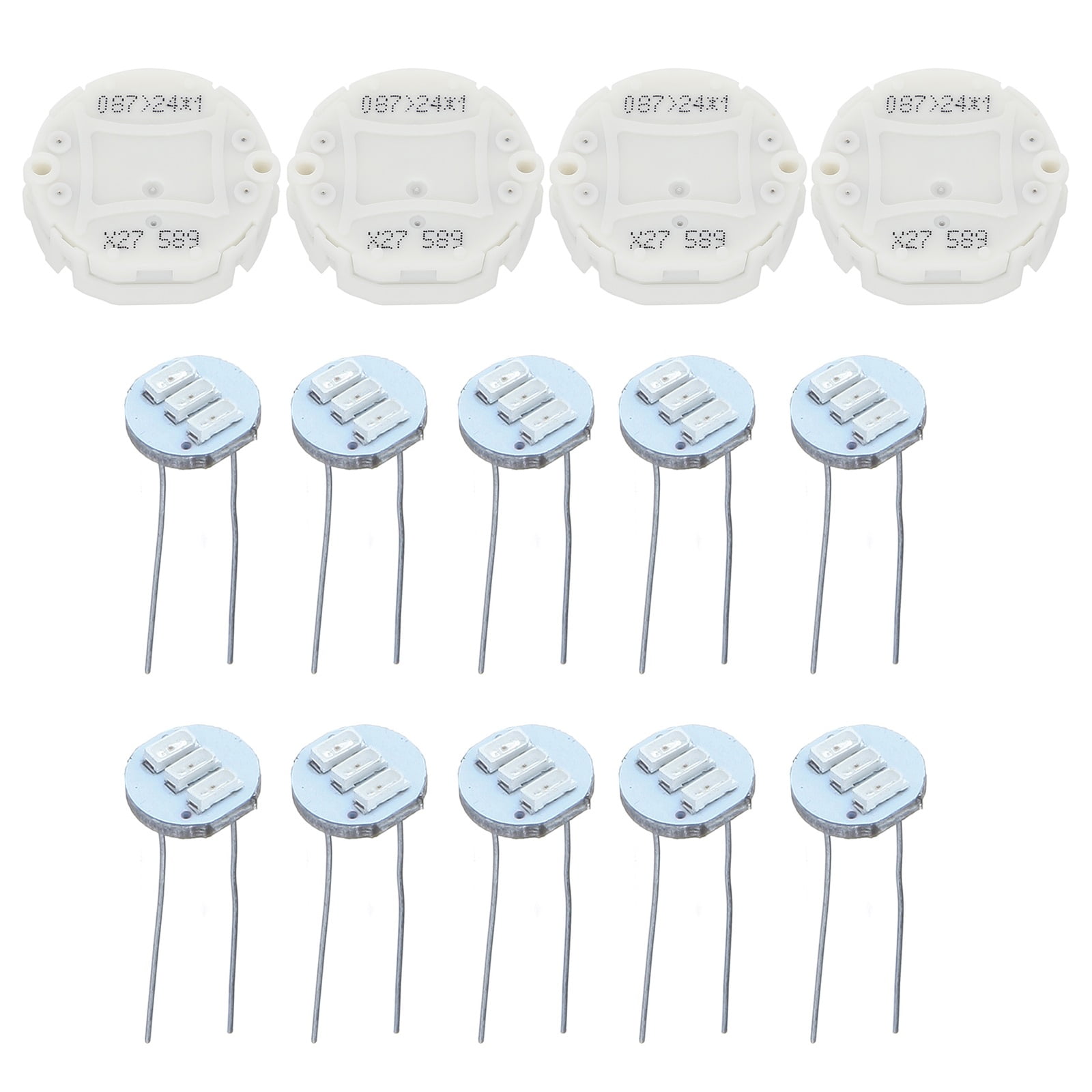 4Pcs X25.589 Stepper Motor with 10Pcs Green 4.7mm For Mini Light Bulbs ...
