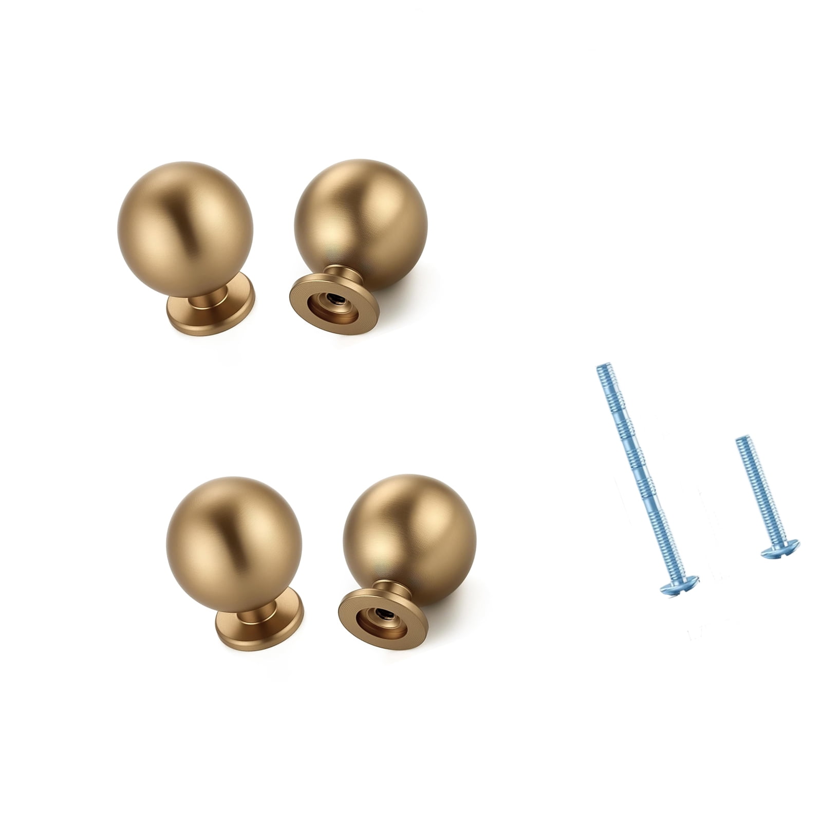 4Pcs Zincs Alloy Cabinet Knob Drawer Pulls Simple Furniture Decorative ...