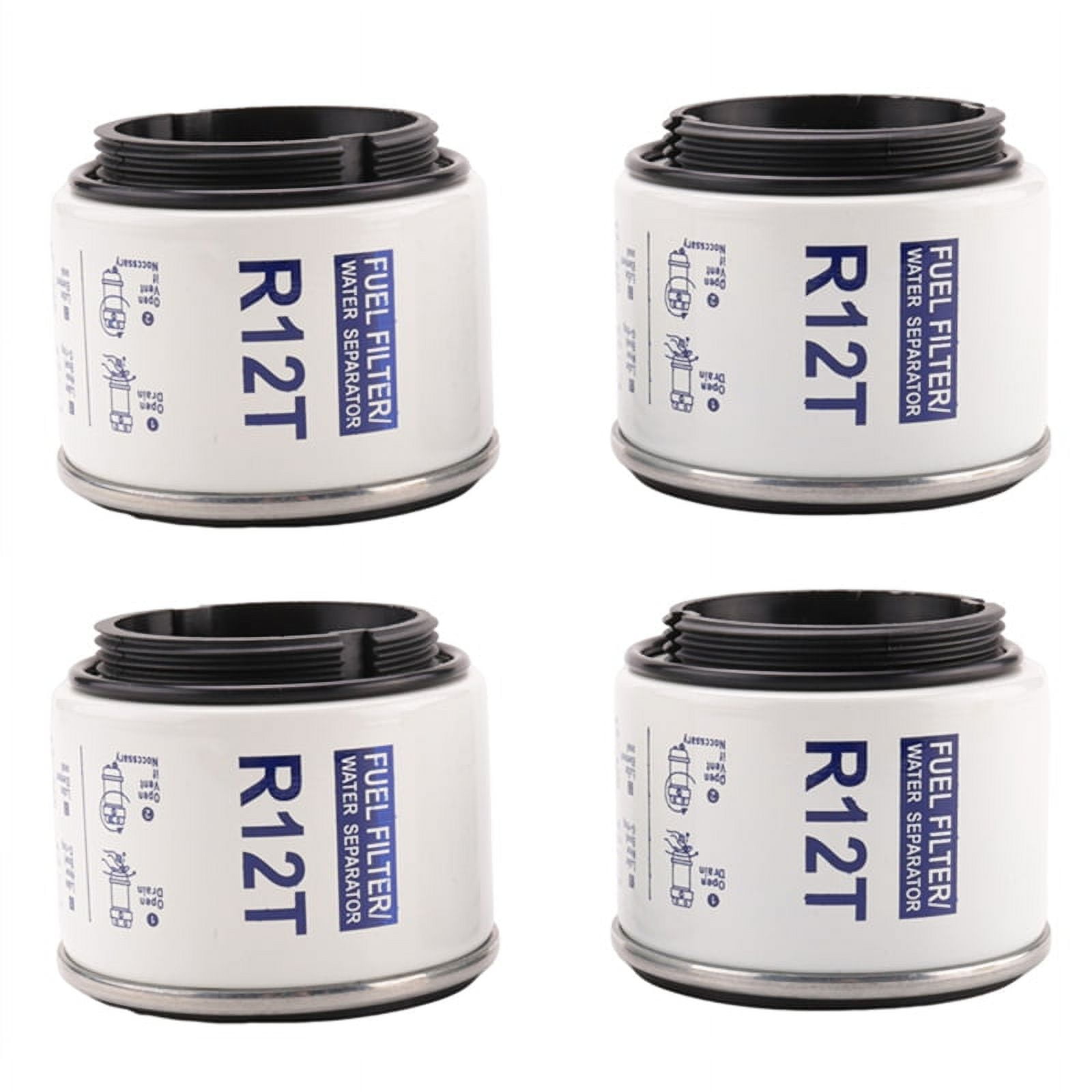 4Pcs for R12 R12S R12T Racor 140R 120At S3240 Npt Zg1 / 4-19 SFC-8801 ...