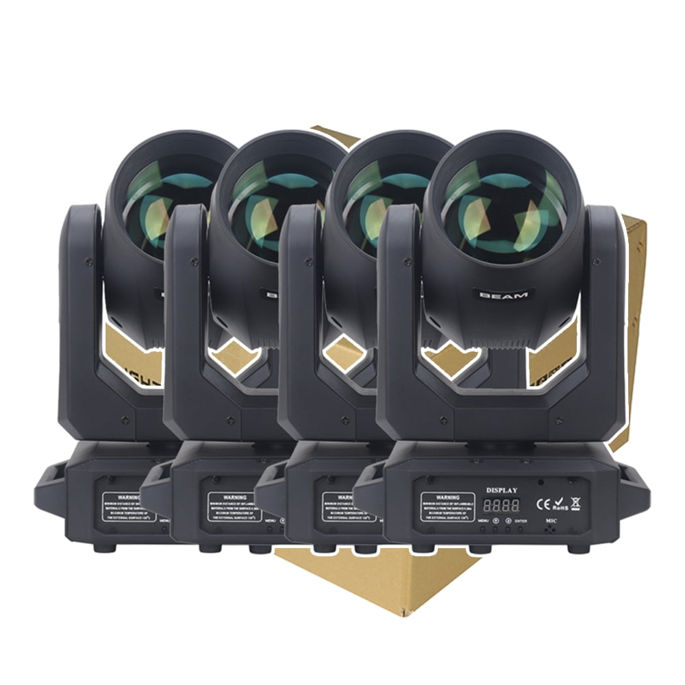 4Pcs/lot LED Moving Head Light 200W Beam+Spot+18 Rotating Prisms ...