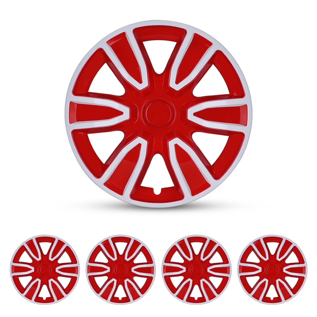 4Pcs/set 15 Inch Universal Wheel Rims Cover Hubcaps Snap On Car Truck ...