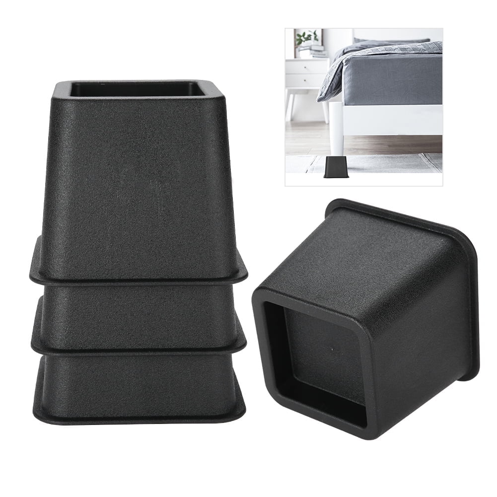 4Pcs/set 3 Furniture Raisers Adjustable Bed Chair Riser Wide Feet Lift ...