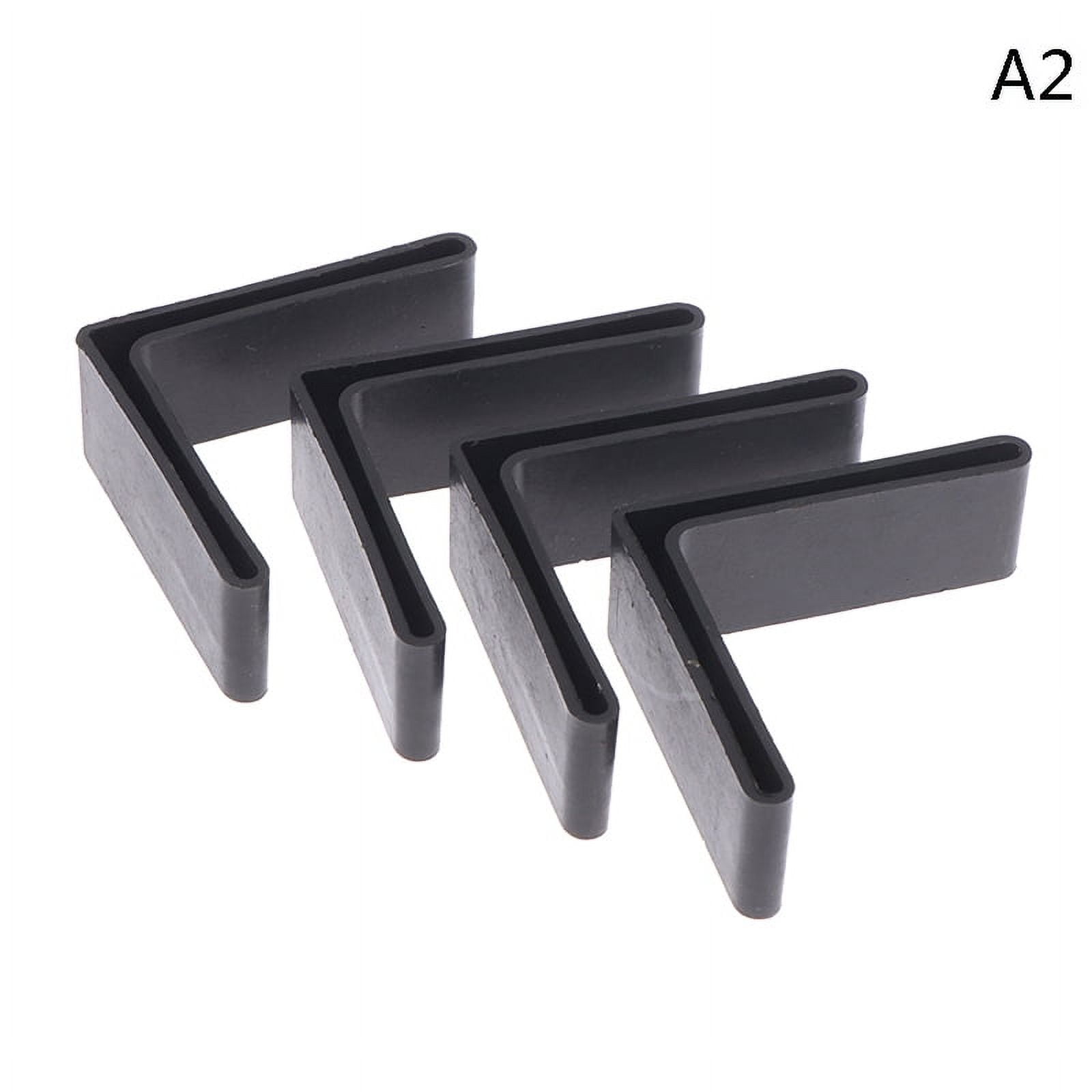4Pcs/set 30mm/35mm/40mm Angular Rubber Footing L-Shaped Angle Steel ...