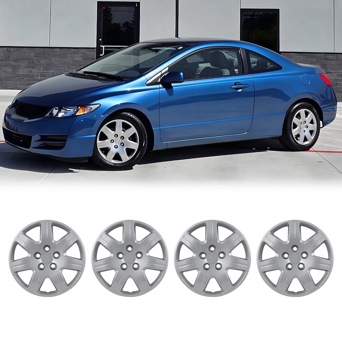4Pcs/set Cover Hubcaps ,16 Inch Hubcaps Wheel Rims Cover for 2006-2011 ...