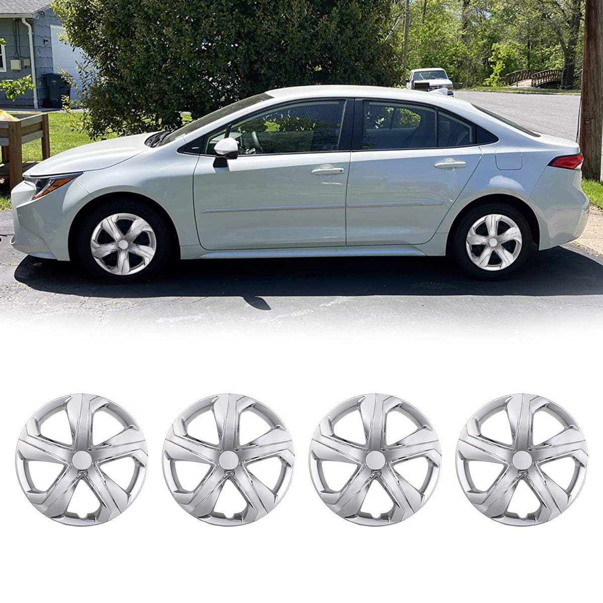 4Pcs/set Cover Hubcaps ,16 Inch Hubcaps Wheel Rims Cover for 2016-2024 ...