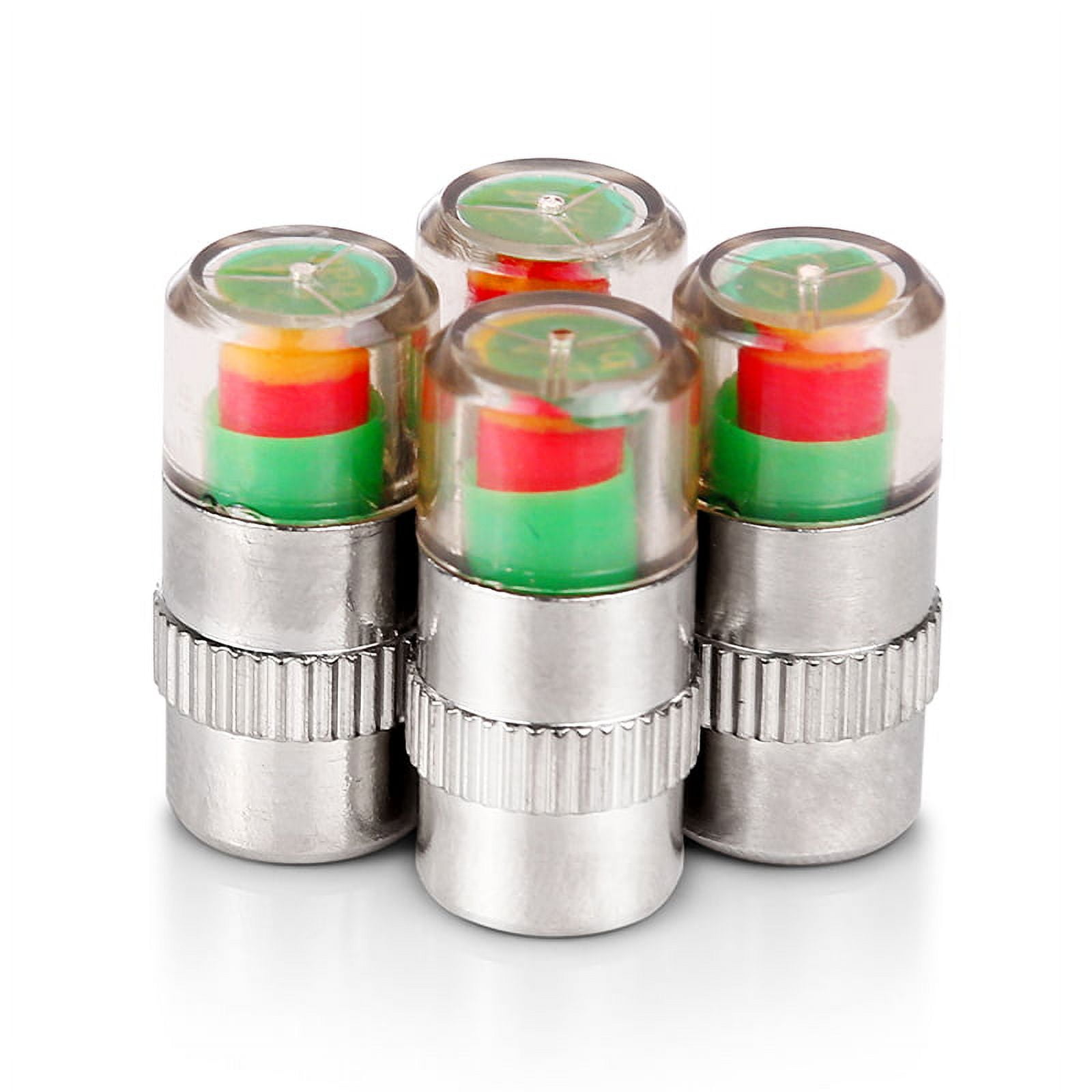 4Pcs/set High Quality Display Cars Tire Pressure Monitor 3 Color Alert ...