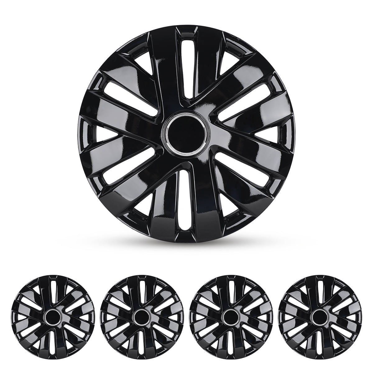 4Pcs/set Hubcap Wheel Cover Replacement 16" Hub Caps Universal Wheel ...