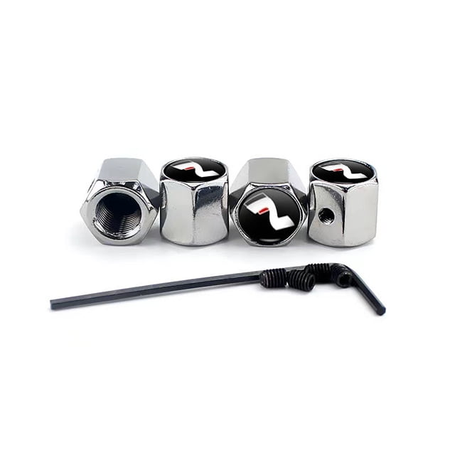 4Pcs/set Metal For Hyundai N Line Emblem Auto Wheel Tire Valve Stem ...