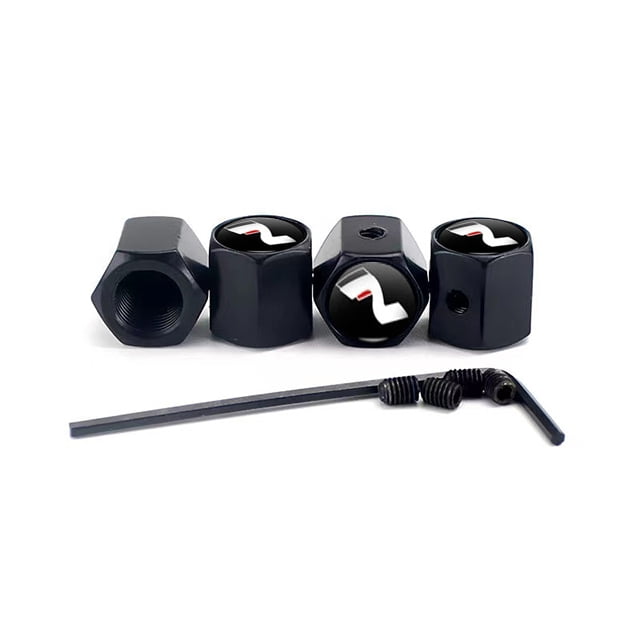 4Pcs/set Metal For Hyundai N Line Emblem Auto Wheel Tire Valve Stem ...