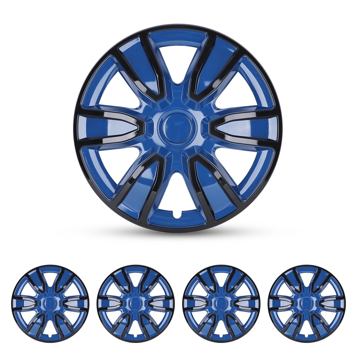 4Pcs/set Wheel Rims Cover Hubcaps ,15 Inch Universal Snap On Car Truck ...