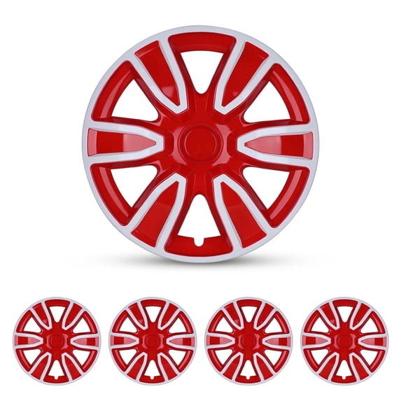 4Pcs/set Wheel Rims Cover Hubcaps ,15 Inch Universal Snap On Car Truck ...