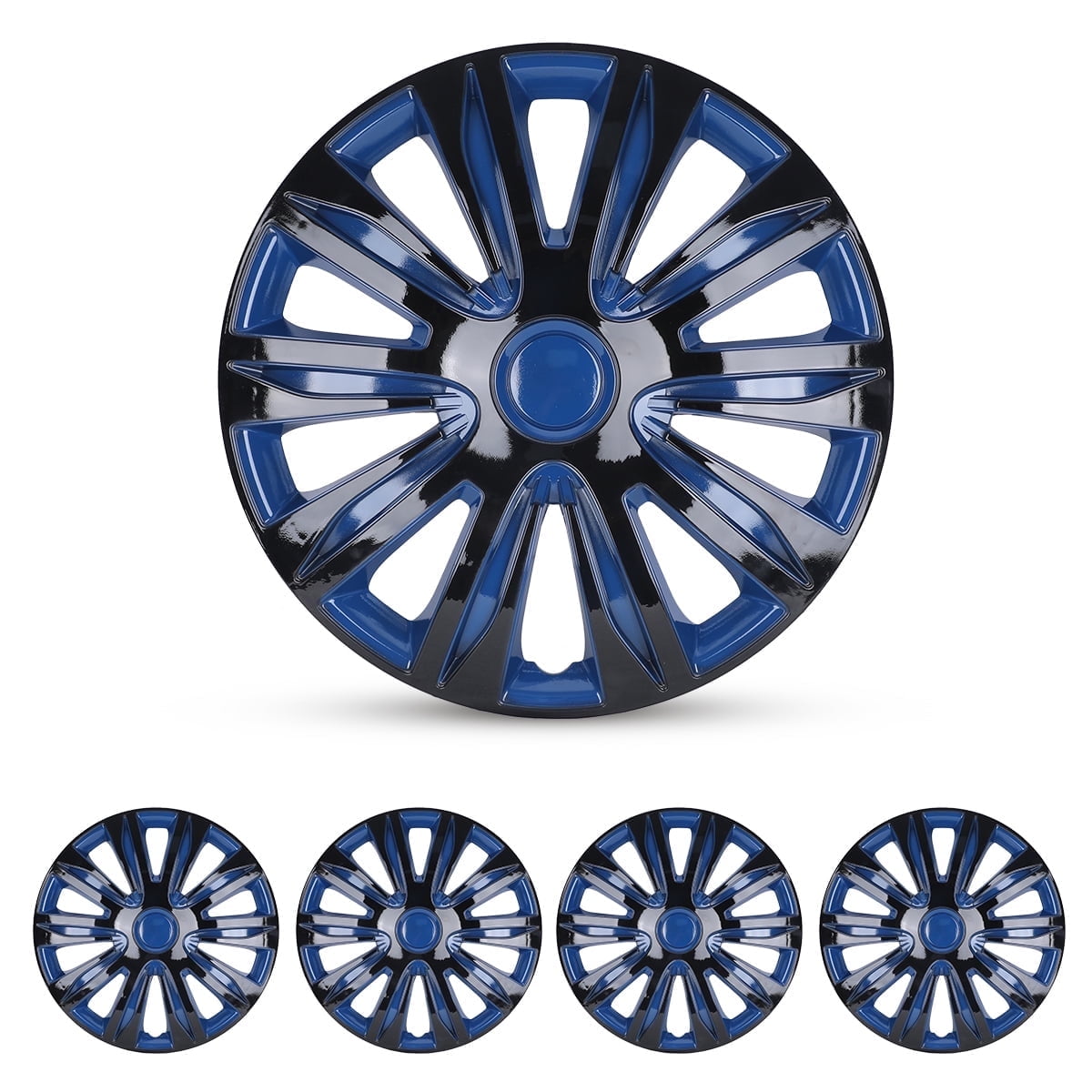 4Pcs/set Wheel Rims Cover Hubcaps ,17 Inch Universal Snap On Car Truck ...