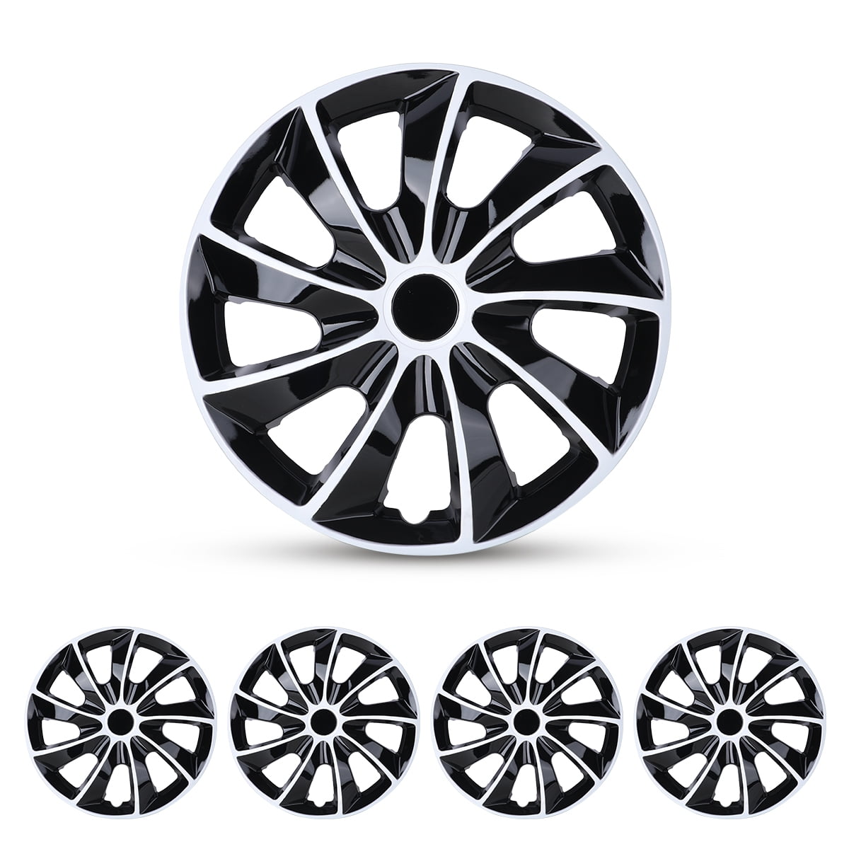 4Pcs/set Wheel Rims Cover Hubcaps ,17 Inch Universal Snap On Car Truck ...