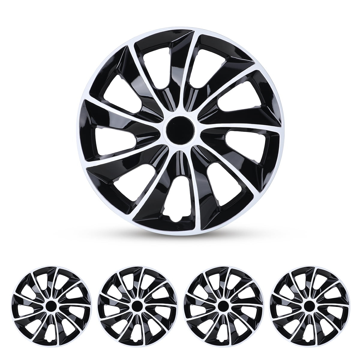 4Pcs/set Wheel Rims Cover Hubcaps ,17 Inch Universal Snap On Car Truck ...