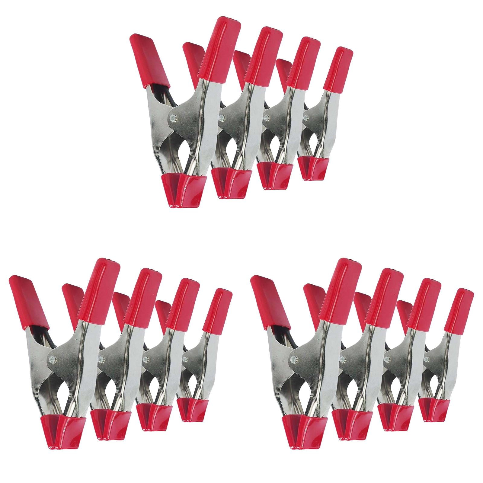 4Piece/Set Metal Spring Clamps Heavy Duty Steel Tent Clips Fixed for ...