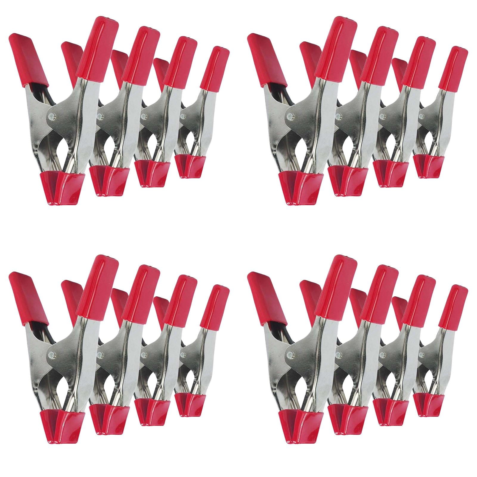 4Piece/Set Metal Spring Clamps Heavy Duty Steel Tent Clips Fixed for ...