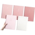 4Pieces College Ruled Notebook 80 Pages Wide Lined Softcover Notebook ...