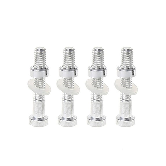 4Pieces M2.5 Screw Bolt Nut Washers Set Turntable Headshell Cartridge ...