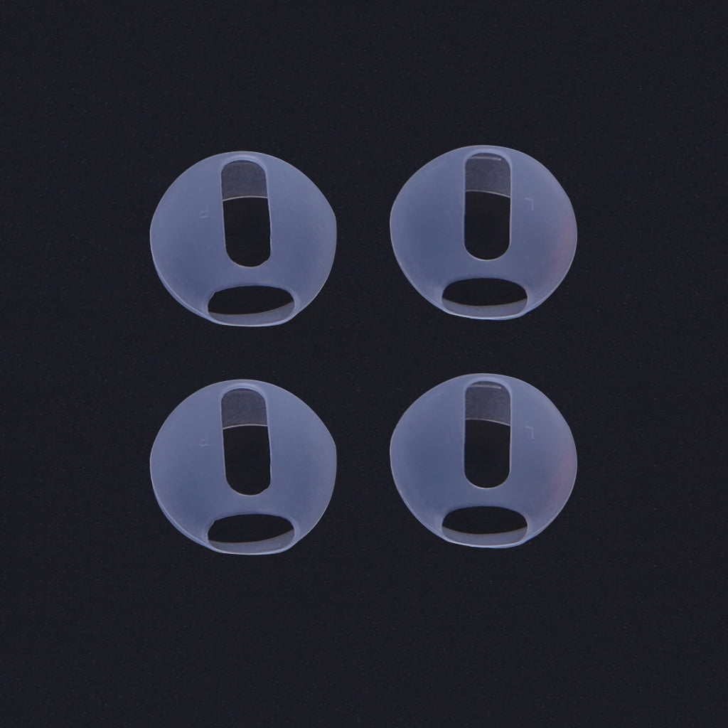 4Pieces Non-slip Earphone Caps Ultrathin Silicone Sleeve for Headsets ...