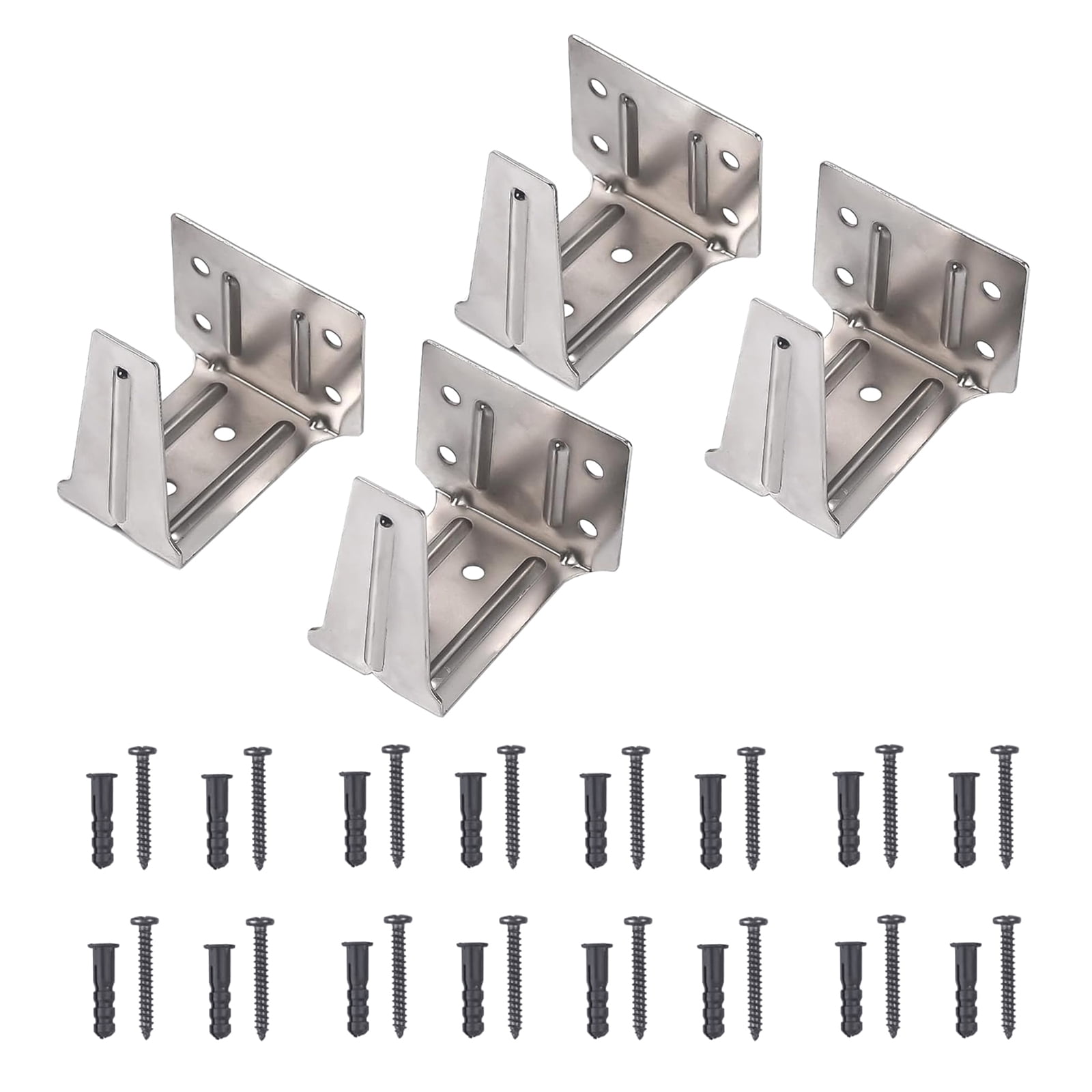 4Pieces Practical Universals Horizontal Blind Brackets Accessory with ...