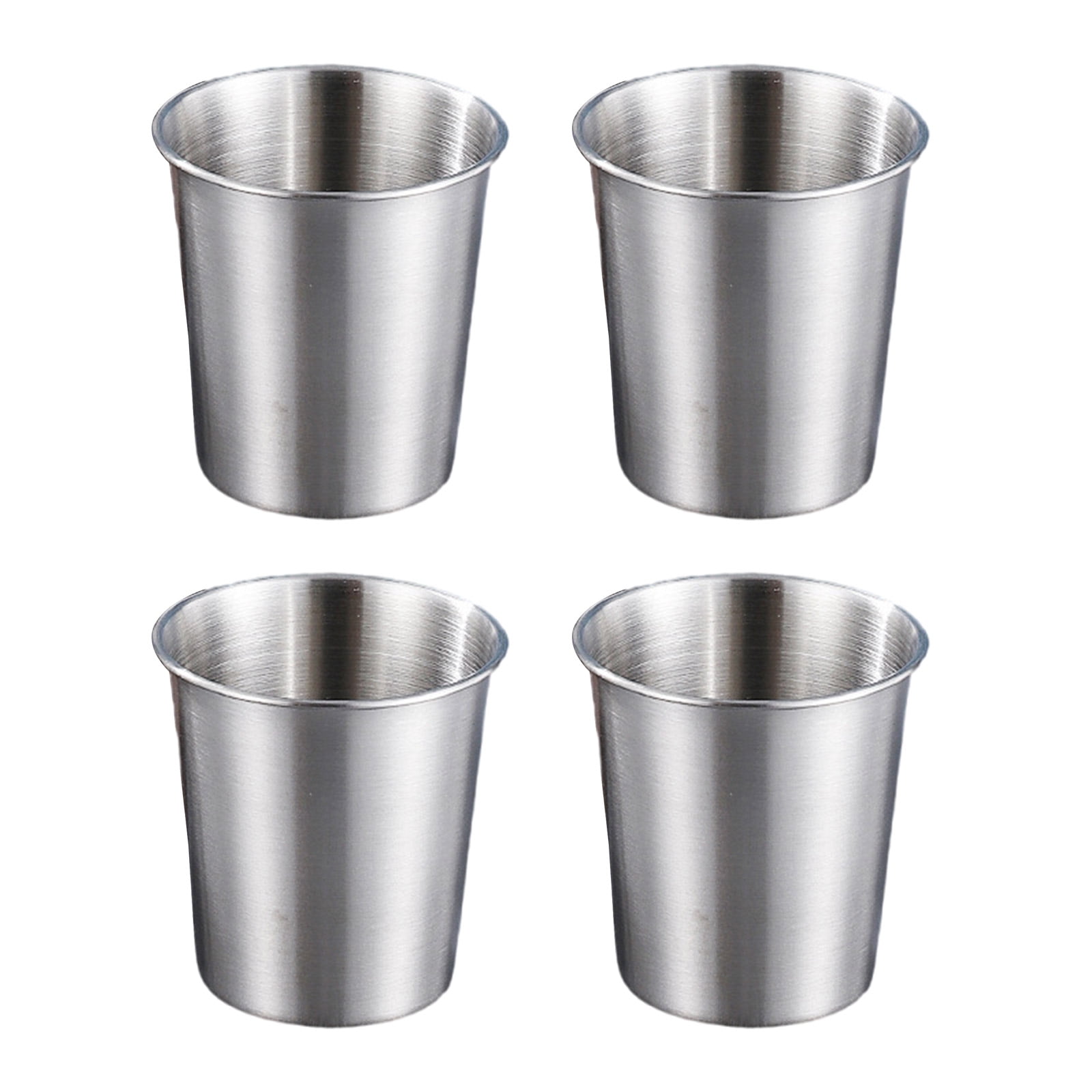 4Pieces Stackable Stainless Steel Kids Cups Kids Tumblers Sturdy And ...
