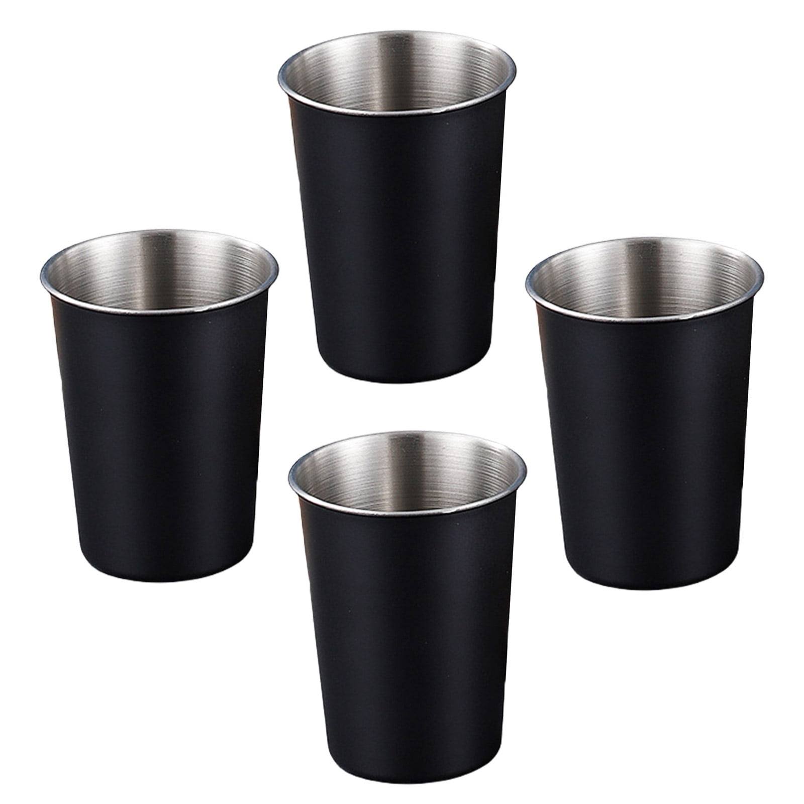4Pieces Stackable Stainless Steel Kids Cups Kids Tumblers Sturdy And ...