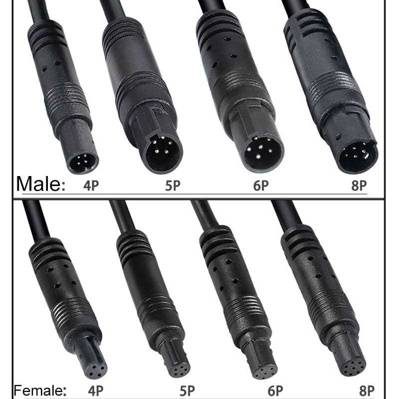 4Pin 5Pin 6Pin 8Pin Dash Cam Rear View Backup Camera Reverse Car ...