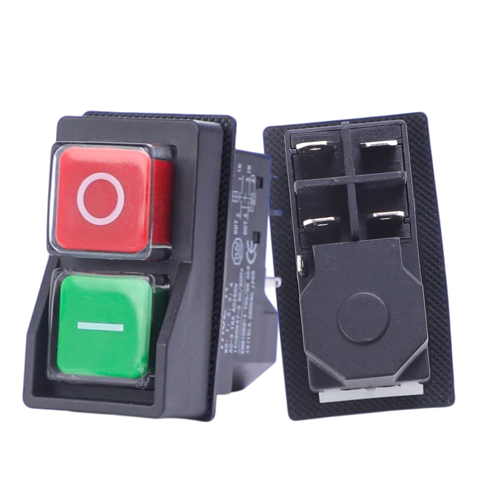 4Pin/5Pin Electromagnetic Starter Push Button Switches Starter Safety ...