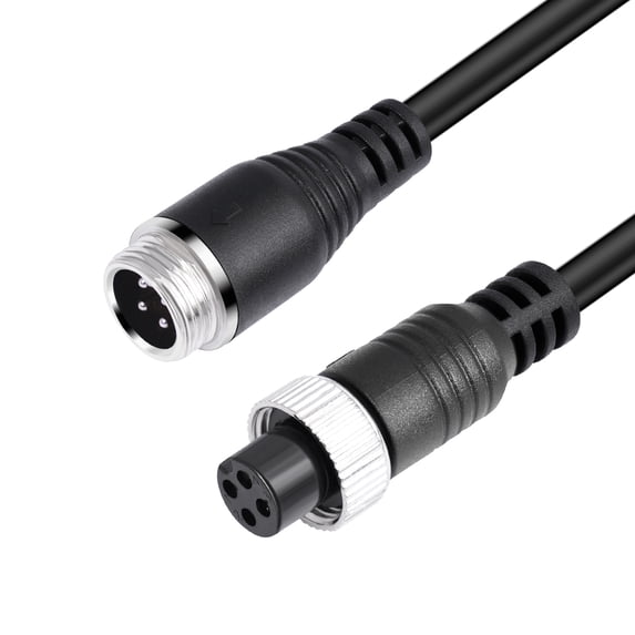 4Pin Aviation Video Transmission Cable For Rearview Camera Connection ...