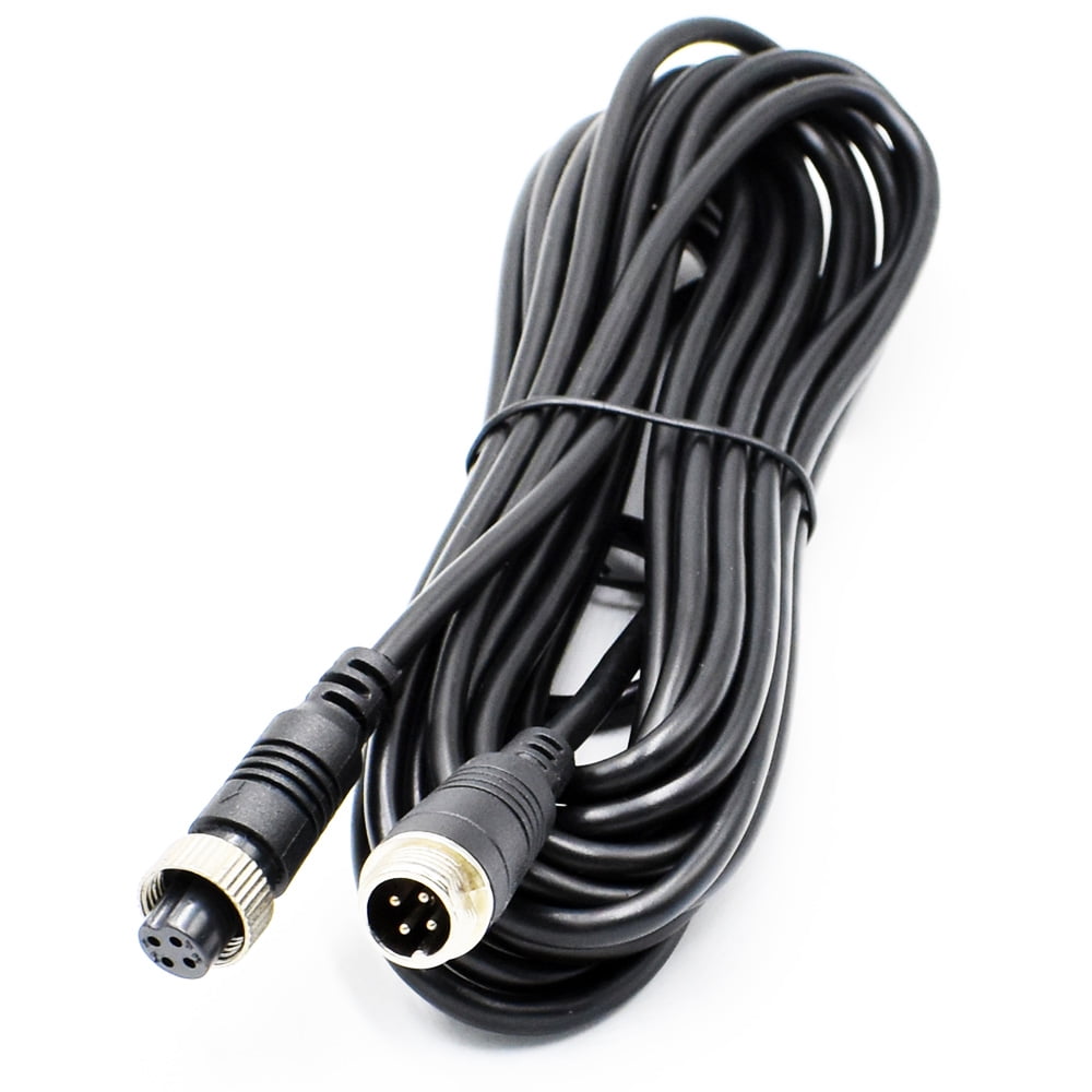 4Pin Extension Cable 5M/10M Car Aviation Cable Backup Camera Video ...