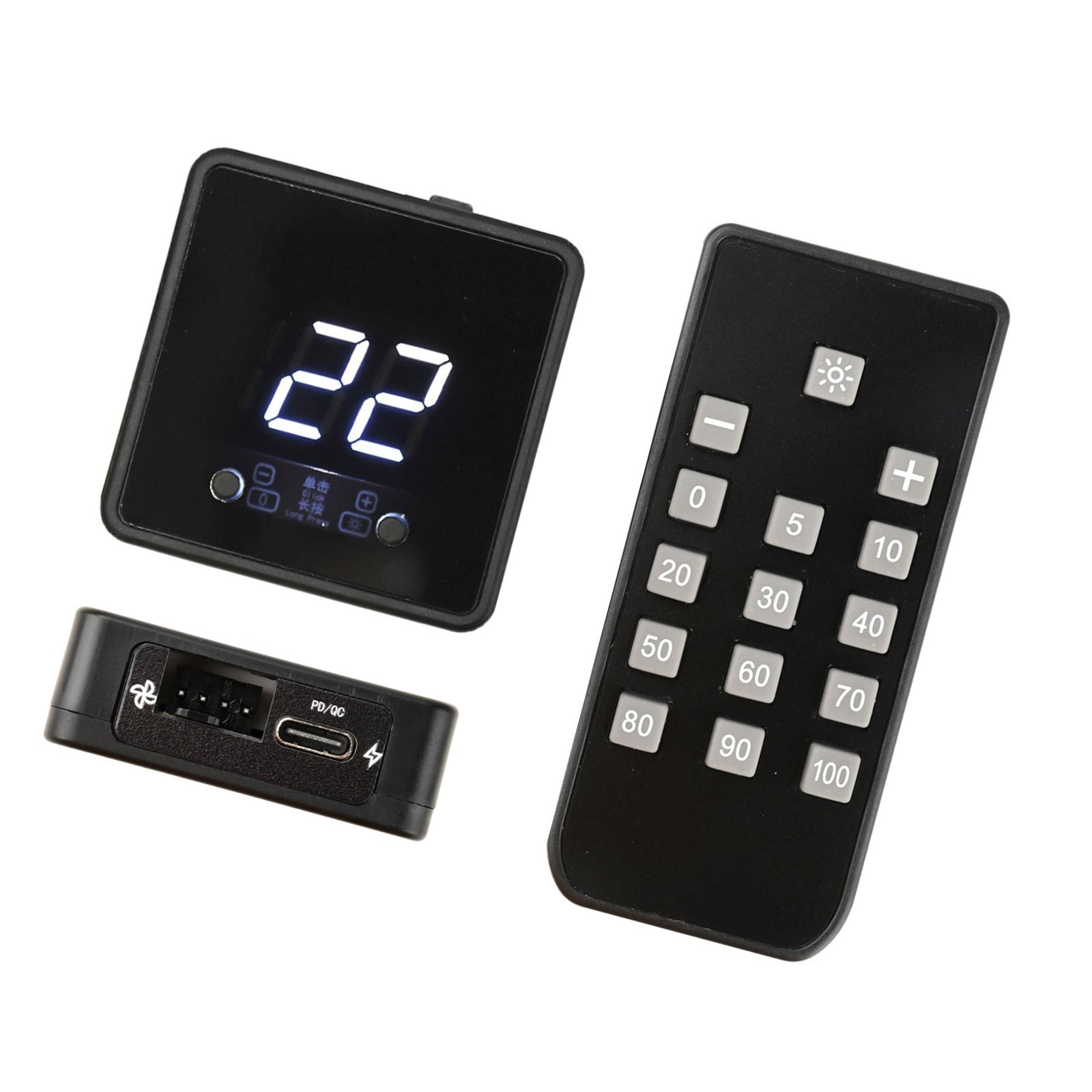 4Pin Fan Speed Controller Power 24V 12V 5V Controller Low Noise ...