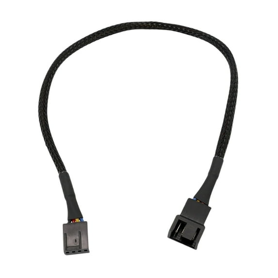 4Pin Male to Female CPU Power Extension Cable Replacement For PC Case ...