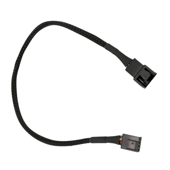 4Pin Male to Female CPU Power Extension Cable Replacement For PC Case ...