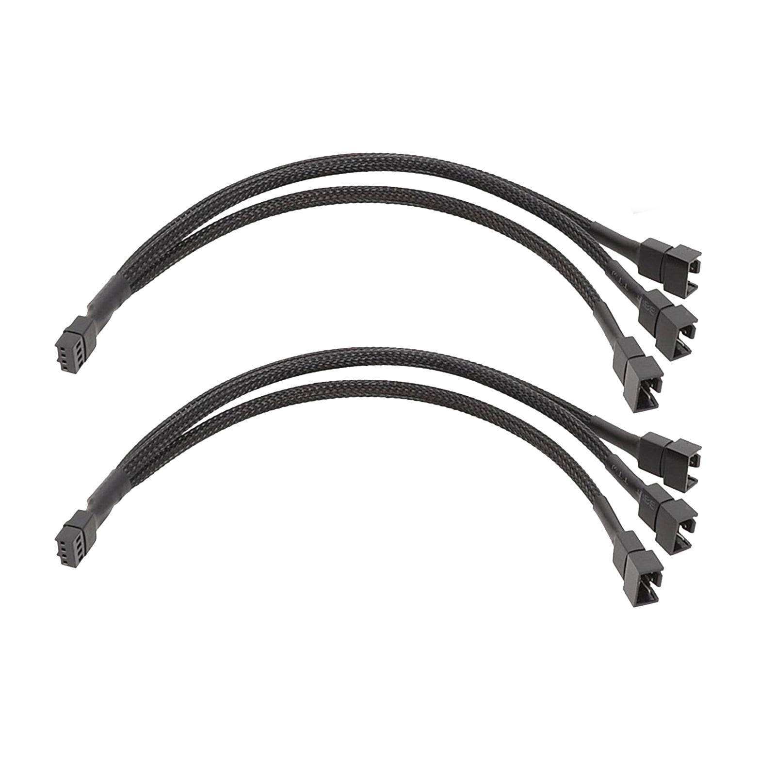 4Pin PWM Fan Splitter Cable 9.8inch, PC Fan Splitter 1 to 3/2/1 ...