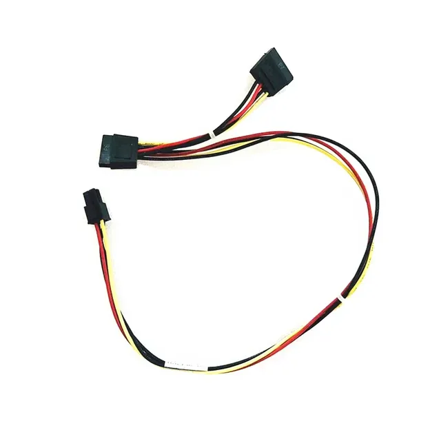 4Pin To 2-Port 3-Port HDD SSD SATA Power Socket Cable Conector For HP ...