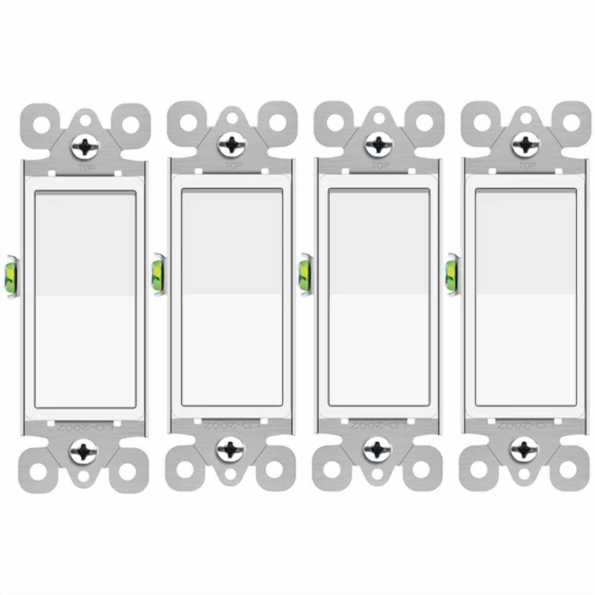 4Pk 3 Way Switch Rocker Switch 15A 120/277V, Home & Office, Ul/Cul ...