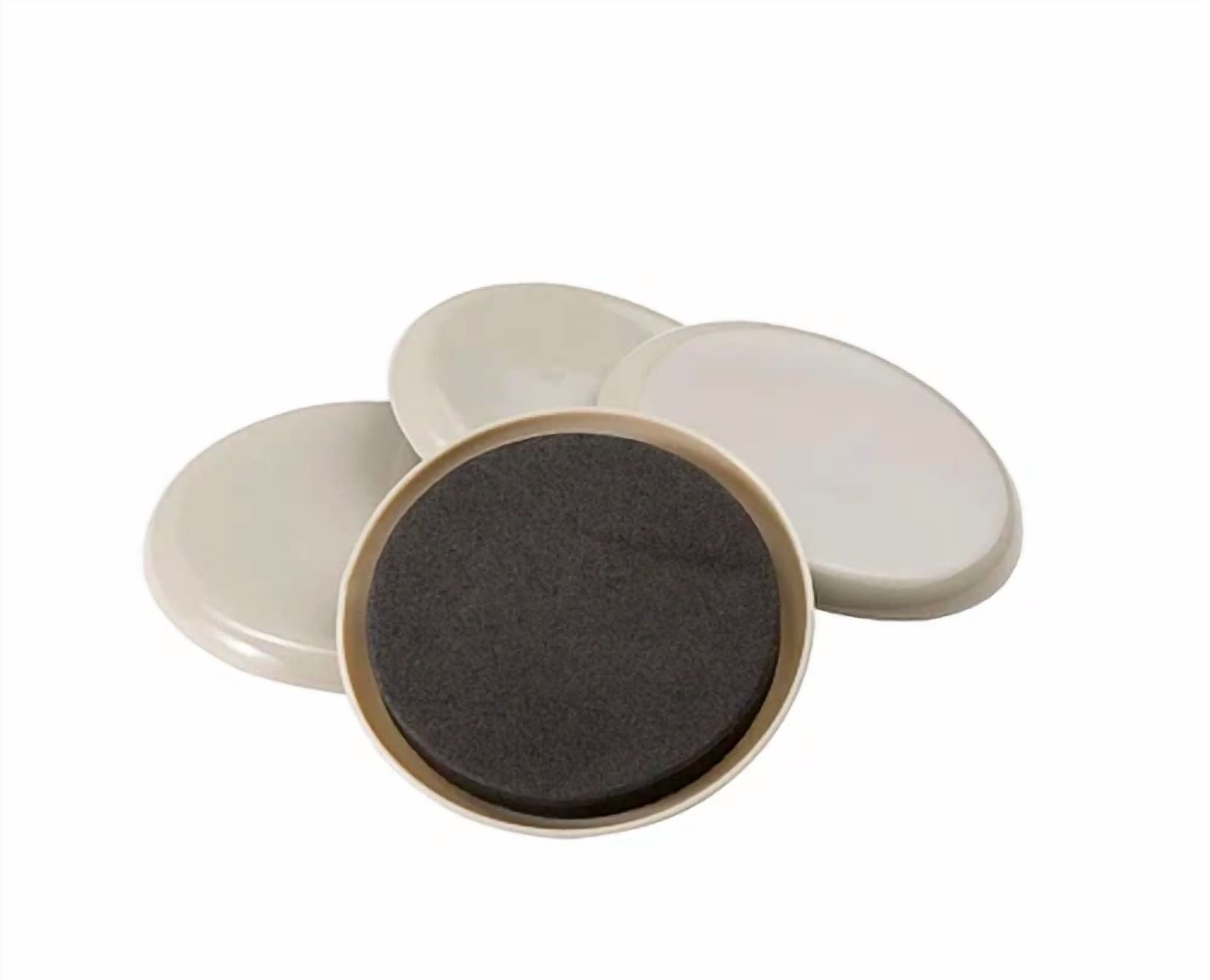 4Pk Everbilt 3-1/2 In Round Reusable Furniture Felt Sliders Hard 804284 ...