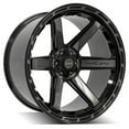 4PLAY Wheels 4P63 24 Inch Rims Fit 6x135 & 6x139.7 24x12 Gloss Black ...