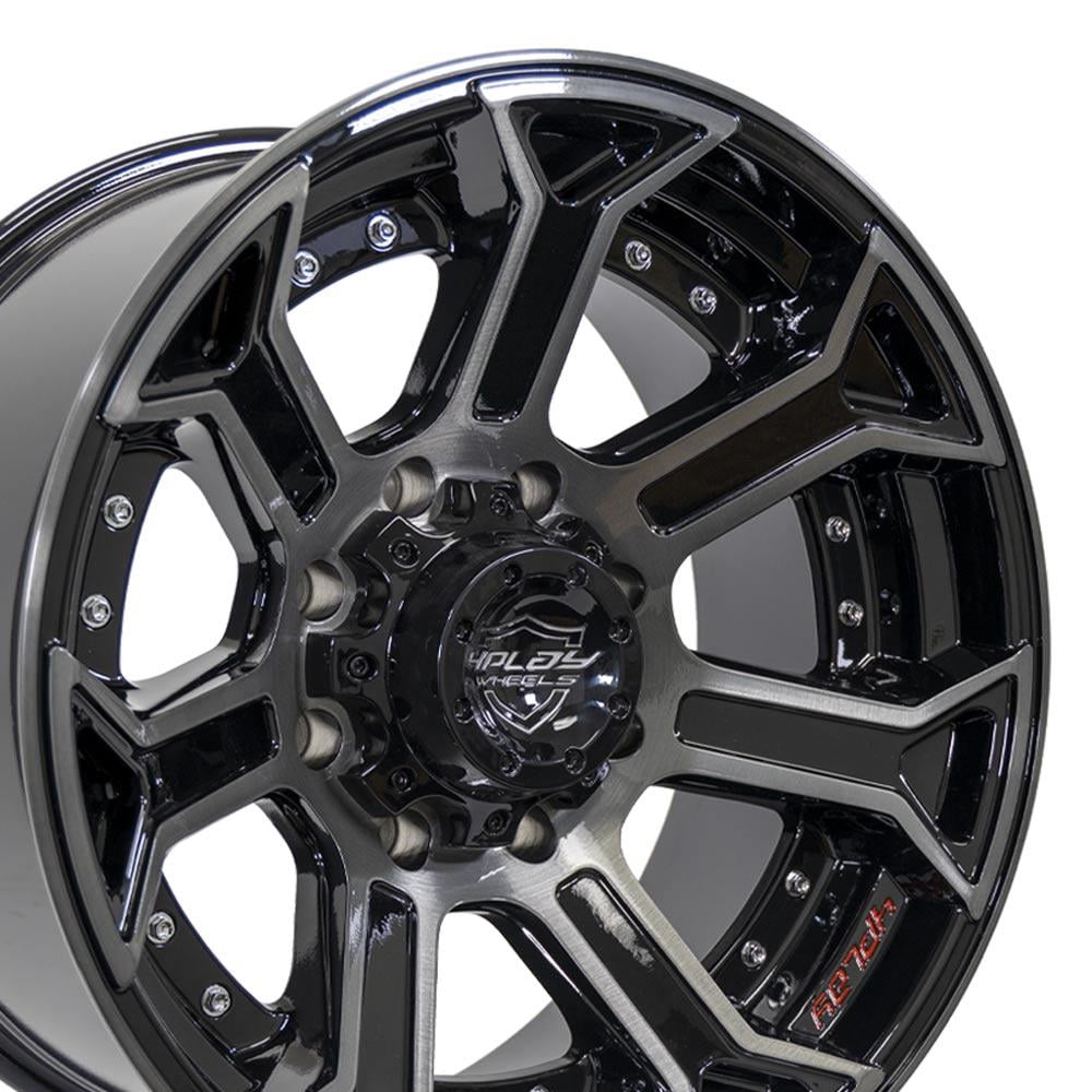 4Play Wheel For 1999-2022 Ford F-250 20x10 Black - Walmart.com