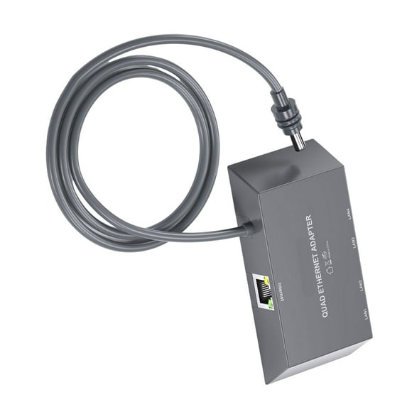 4Port Gigabit Ethernet Switches Adapter 4 Output Port Optimized High ...
