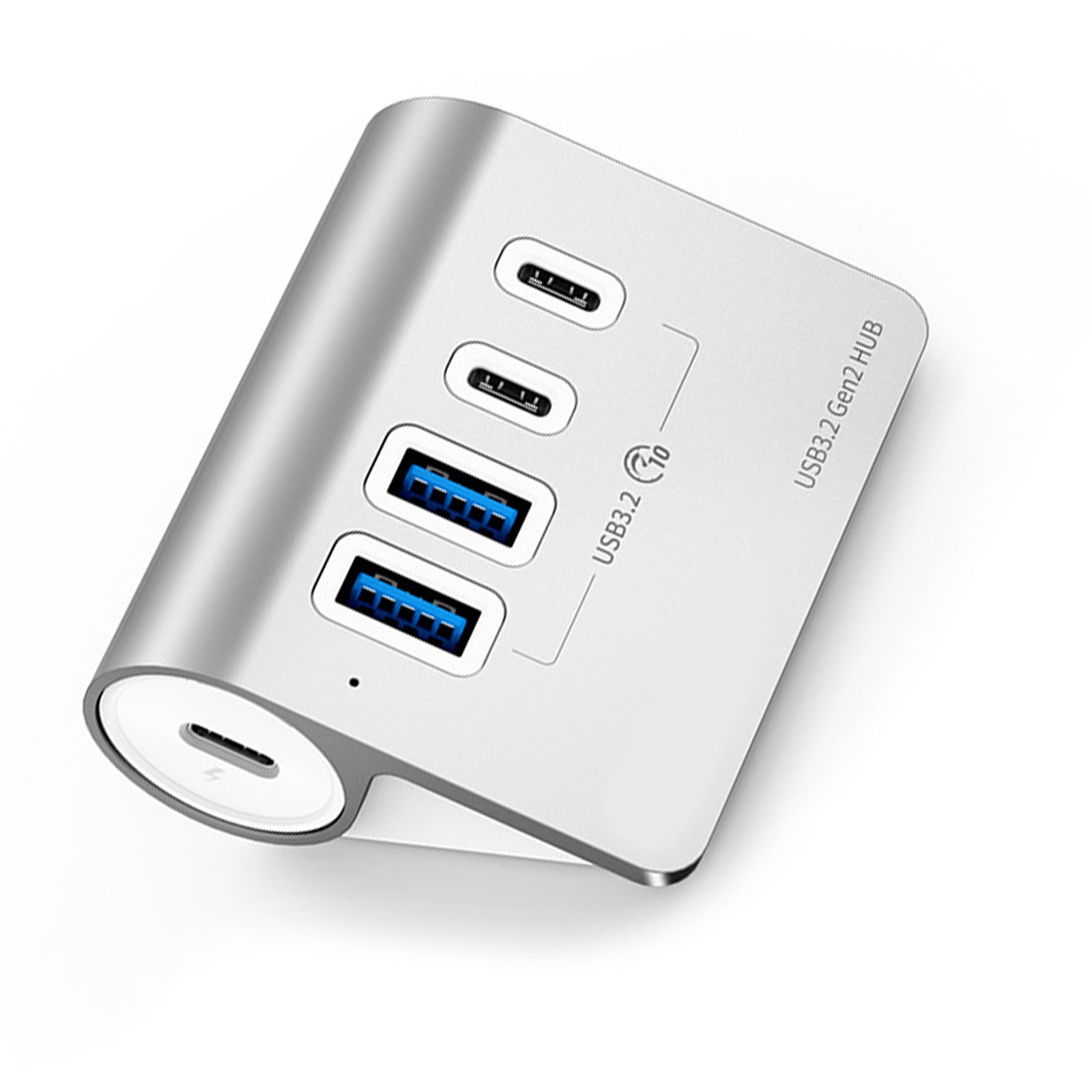 4Port USB 3.2 Hubs Type C Hubs USB Splitter Dock Station 10Gbps Speed ...