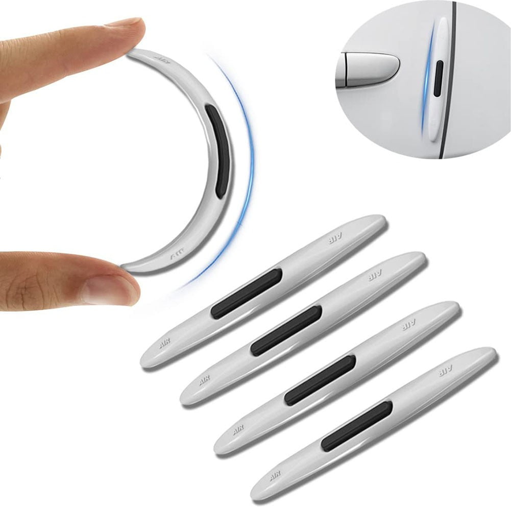 4Ps Car Door Edge Anti-Collision Strip Car Door Silicone Buffer Protect ...