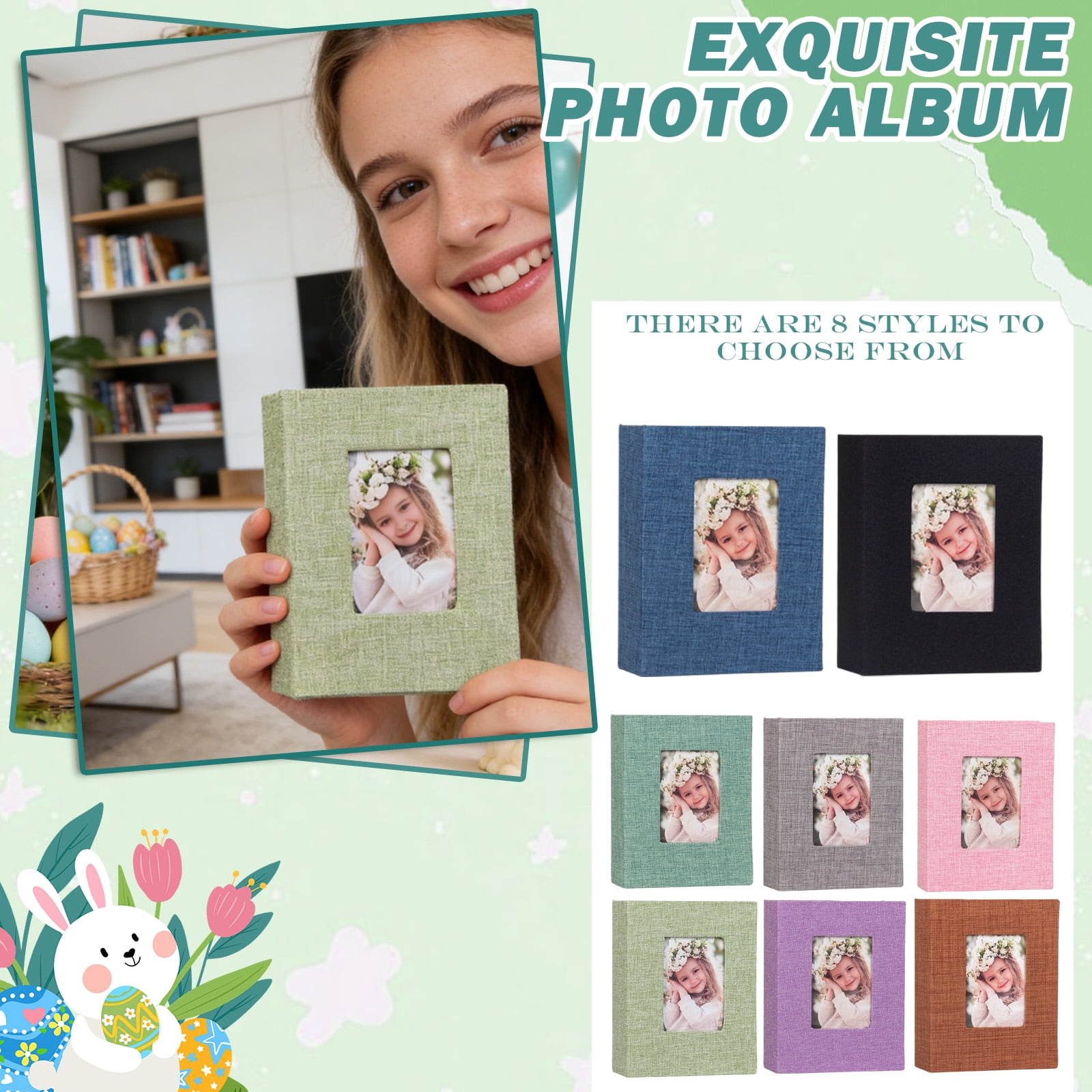 4R 6-Inch 100-Page Photo Album, Commemorative Photo Album for ...