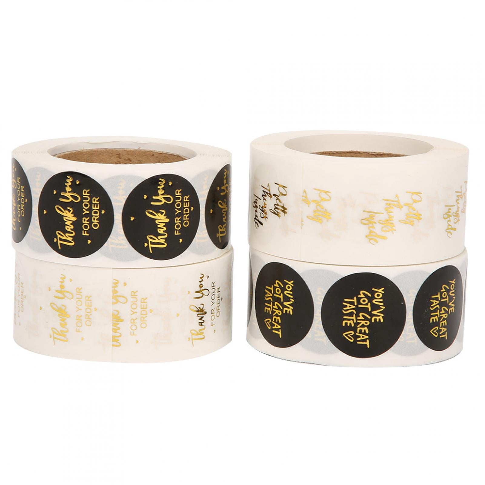 4Roll DIY Hand Made Glasses Stickers Gift Labels Wedding Birthday Party ...