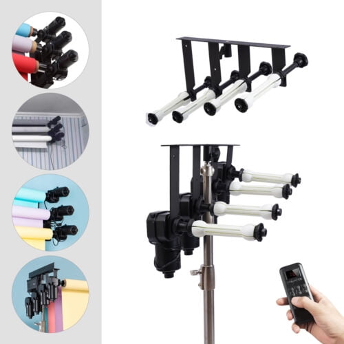 4Roller Backdrop Support System Photography Background WallMount ...