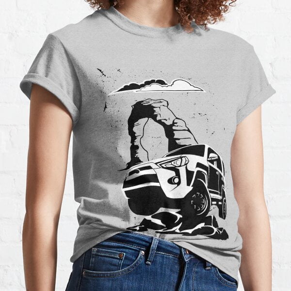4Runner | Arches National Park Black & White Svg Design Classic T-shirt ...