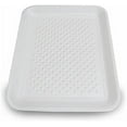 #4S White Foam Meat Trays, Disposable Standart Supermarket Meat Poultry ...