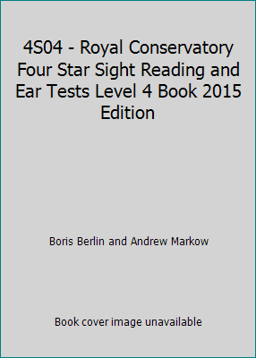 Pre-Owned 4S04 - Royal Conservatory Four Star Sight Reading and Ear ...