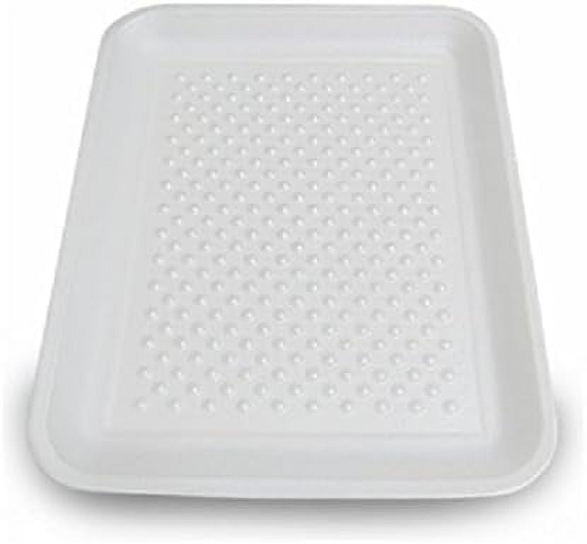 4SW, #4S Foam Meat Trays, Disposable Supermarket Meat Poultry Frozen ...
